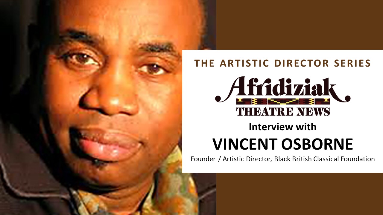 Vincent Osborne interview | Founder / Artistic Director | Black British ...