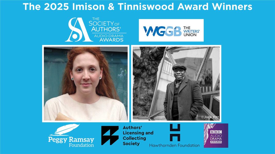 Isley Lynn and Edson Burton win 2025 Imison and Tinniswood awards ...